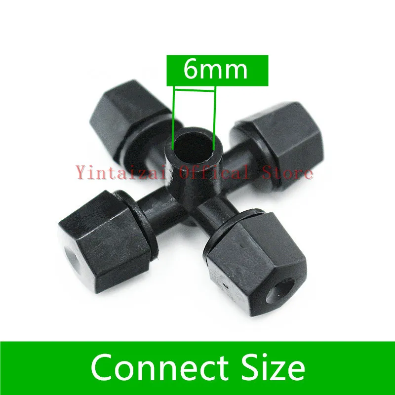 10 шт. крест паровой ароматерапический, аэрозольный распылитель сборки четыре способа сопла ...