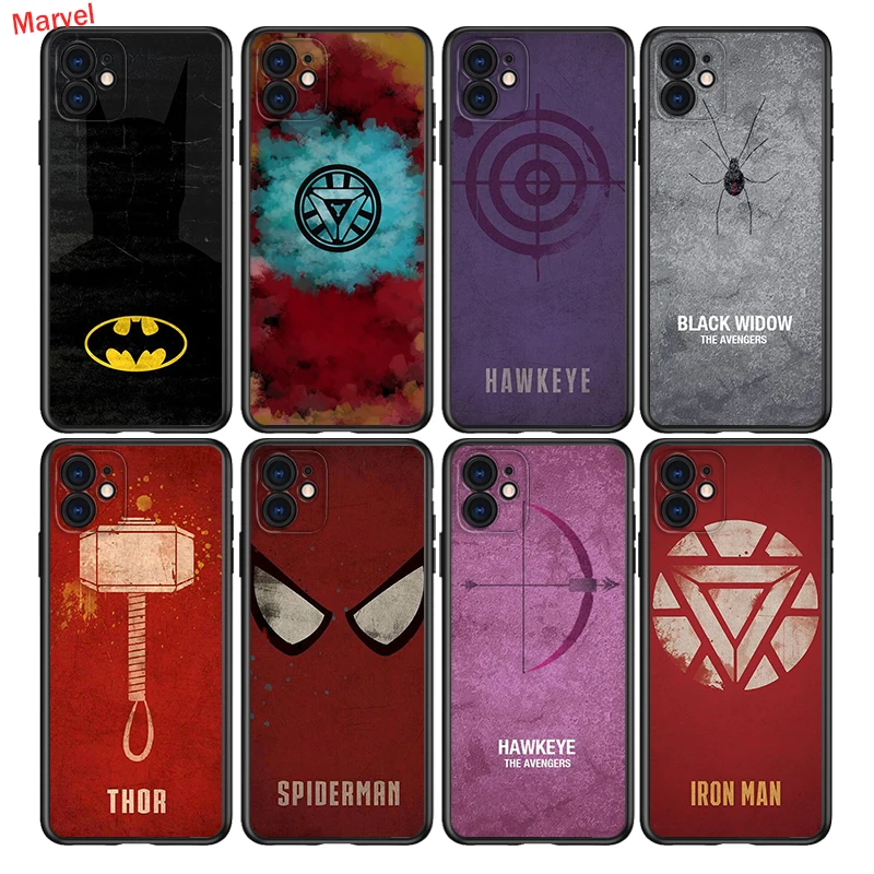 Phone Cases M Avengers Symbol Thor Iron Man Avengers Inspired Printed ...