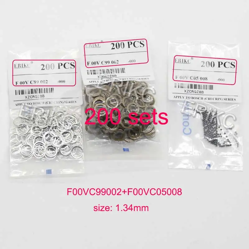 Erikc Repair Kits Gasket F00vc99002 Ceramic Ball 1.34mm F00vc05008 ...