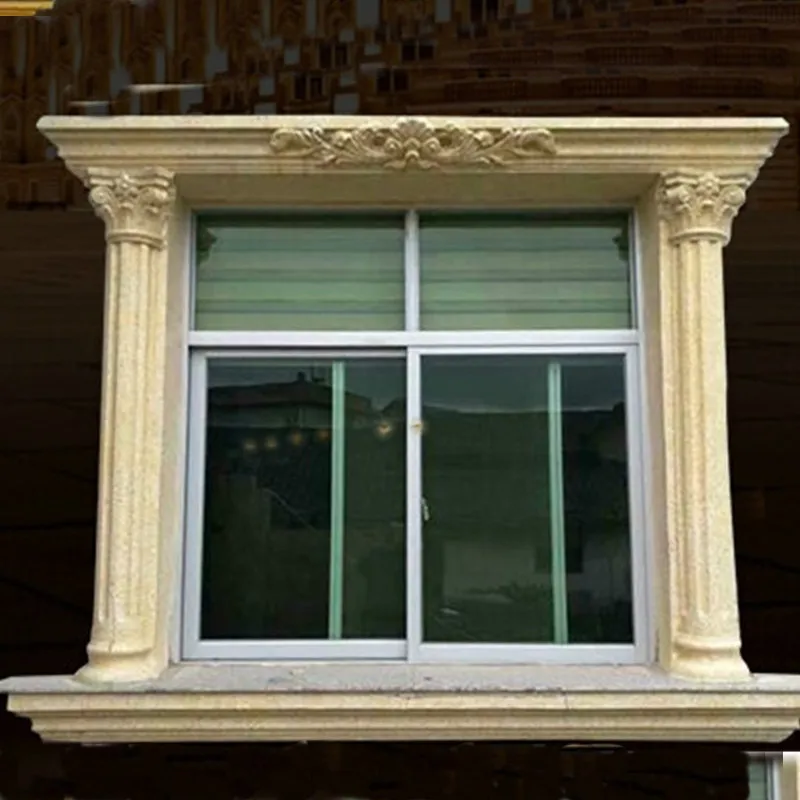 ABS-Plastic-Cast-in-Place-Round-Column-Window-Frame-Mold-Carved-Wave ...