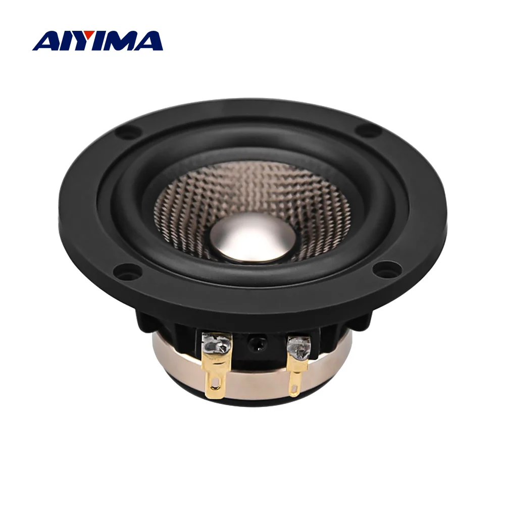 AIYIMA 1Pcs 3 Inch Full Range Audio Speaker Unit 4 Ohm 30W Altavoz HiFi ...