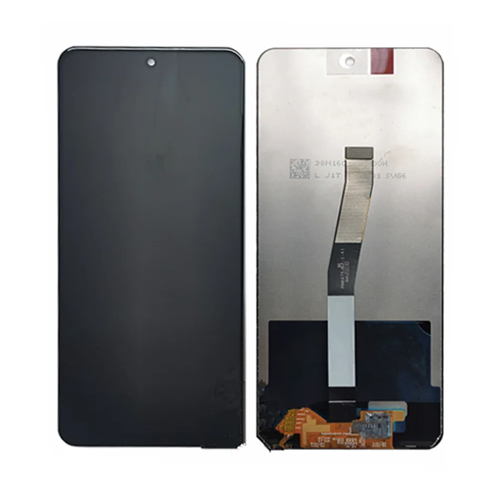 Xiaomi Redmi Note 9S LCD 터치 스크린 디지타이저 프레임 포함 어셈블리, 샤오미 레드미 노트 9 프로 호환 ...