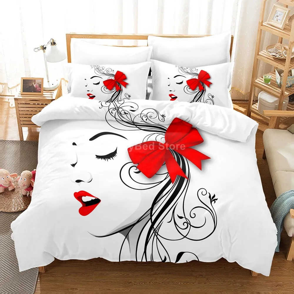 Sexy-Beauty-Face-Bedding-Set-Woman-3d-Duvet-Cover-Set-Comforter-Bed ...