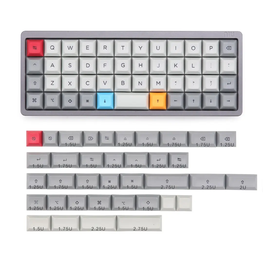 KBDfans DSA Dye Sub 40% Layout Keycaps|Mice & Keyboards Accessories ...