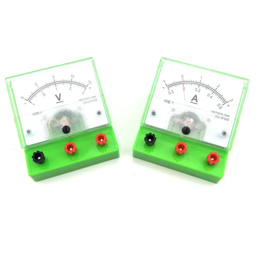 DIY STEM Ammeter Voltmeter/ Volt Meter Physical Electrical Circuit ...