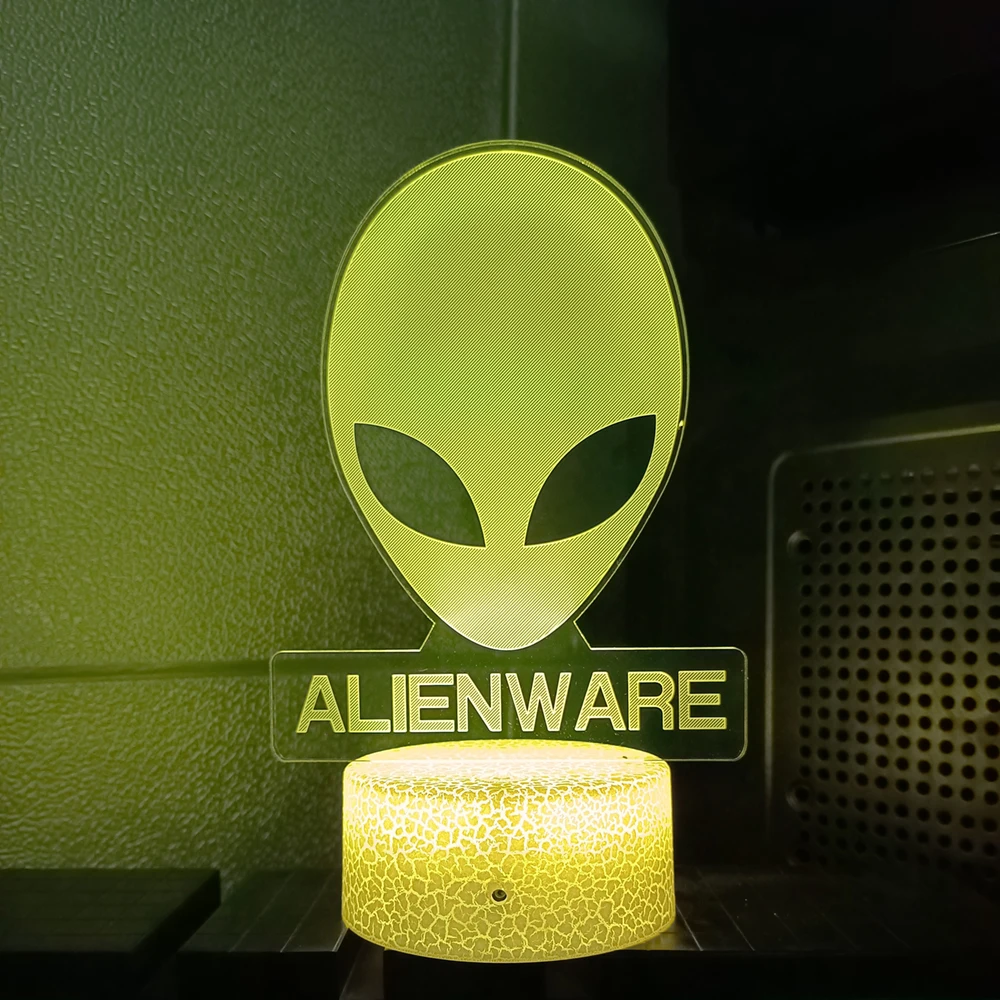 Alienware Logo Yellow
