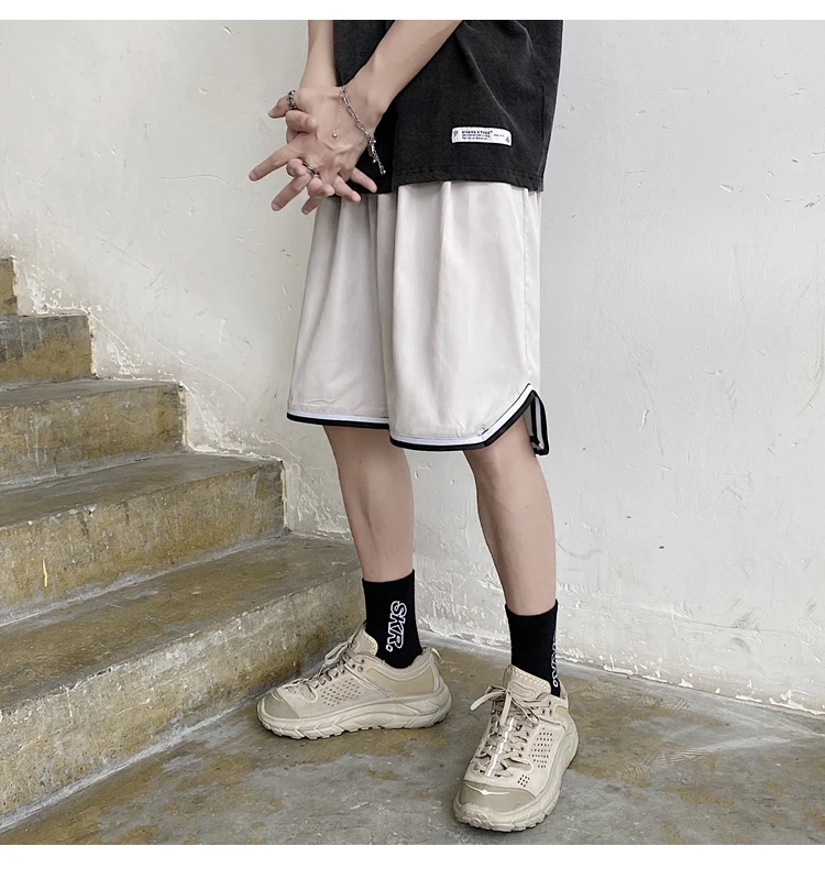 Short,short Streetwear pour homme, tenue décontractée, style Harajuku ...