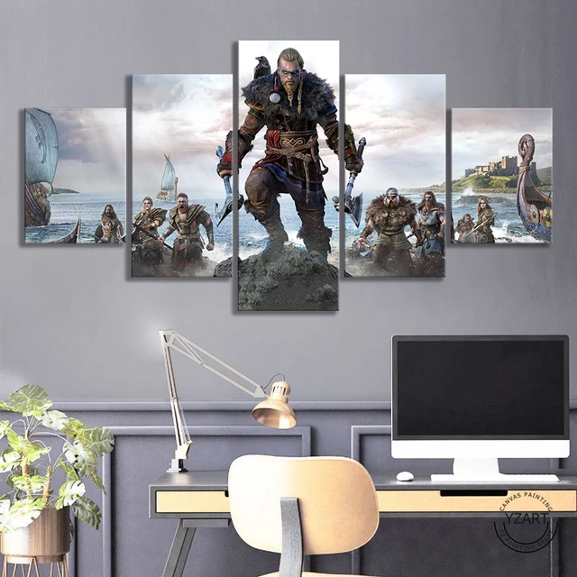 Viking Valhalla Painting