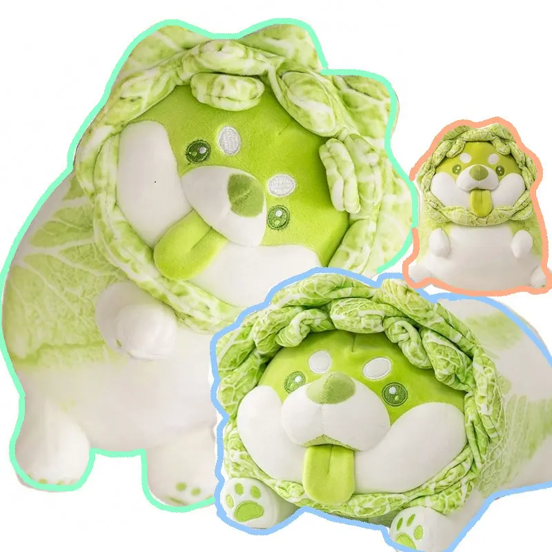 Cute-Creative-Buttocks-Cabbage-Shiba-Inu-Dog-Japan-Vegetable-Dog-Plush ...