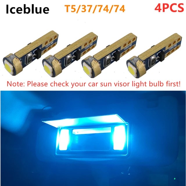 Bright 9-SMD 28mm 6614 LED Replacement Bulbs For Car Peugeot 207 208 ...