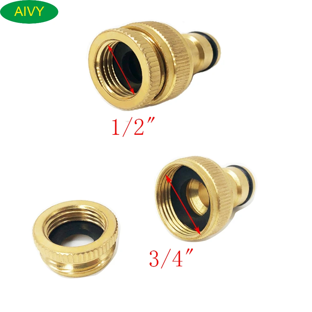 Brass-Female-Threaded-Connector-Adapter-Quick-Connection-of-Garden-Hose ...