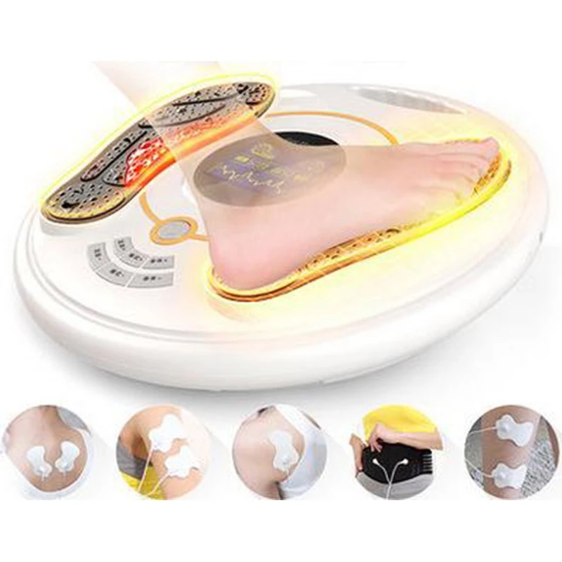 Acupuncture type foot massage machine foot step foot massager leg ...
