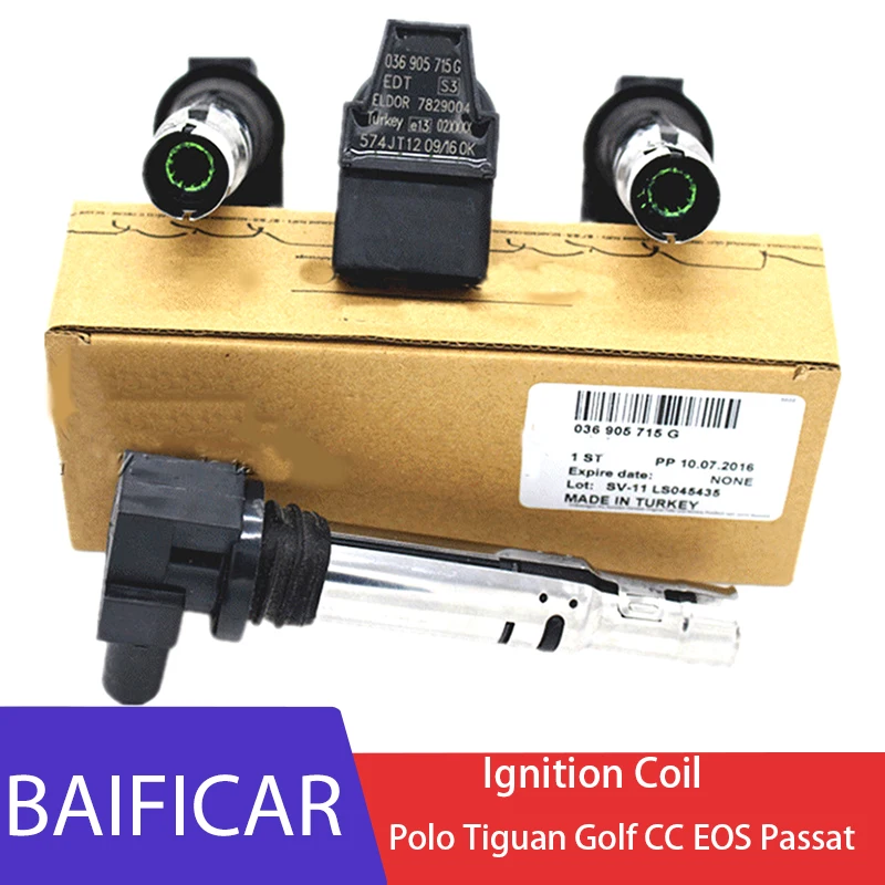 Baificar ใหม่เอี่ยมของแท้ EA111 Ignition Coil 036905715G 036905715F ...