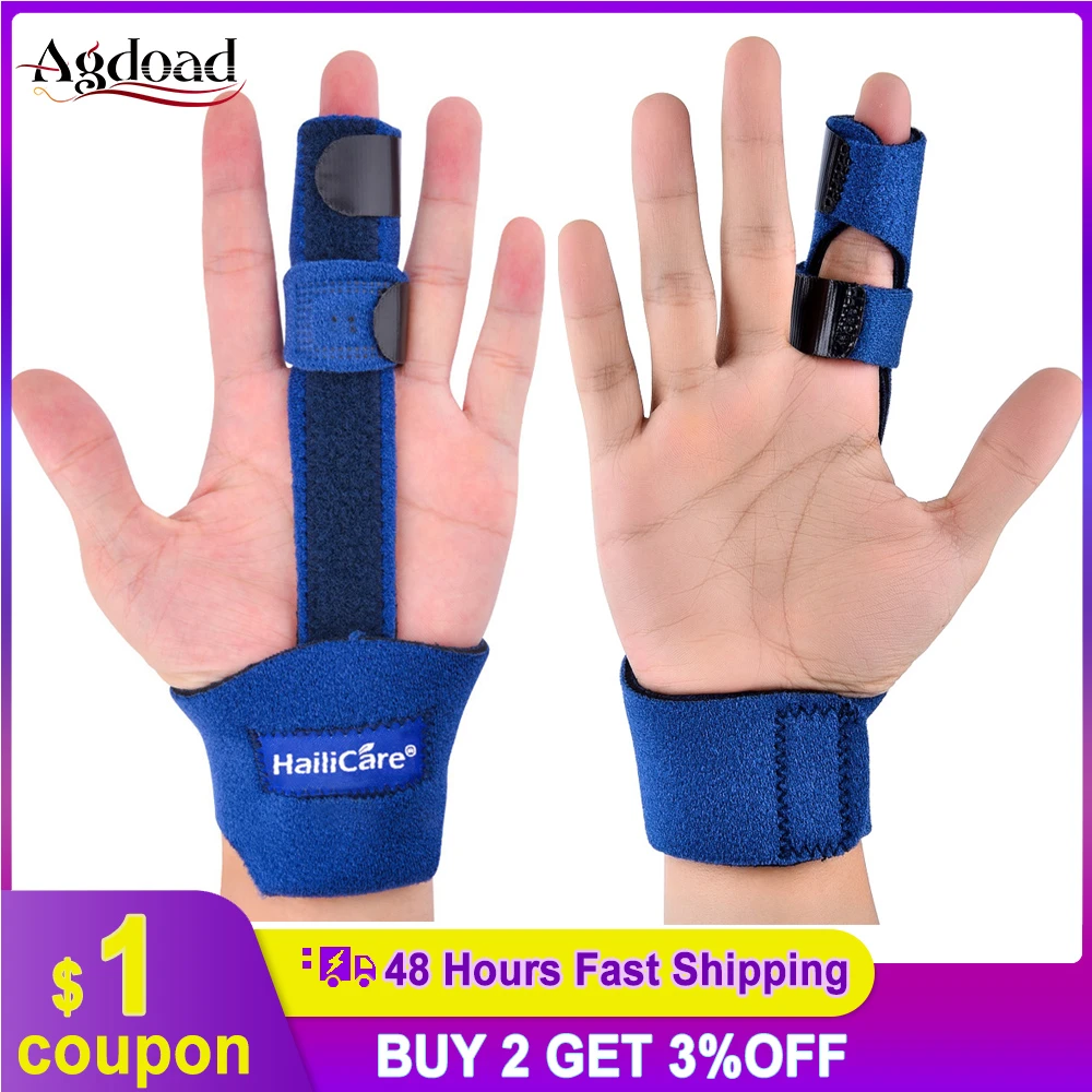 Adjustable Finger Brace Fingers Orthosis Medical Joints Sprain Finger ...