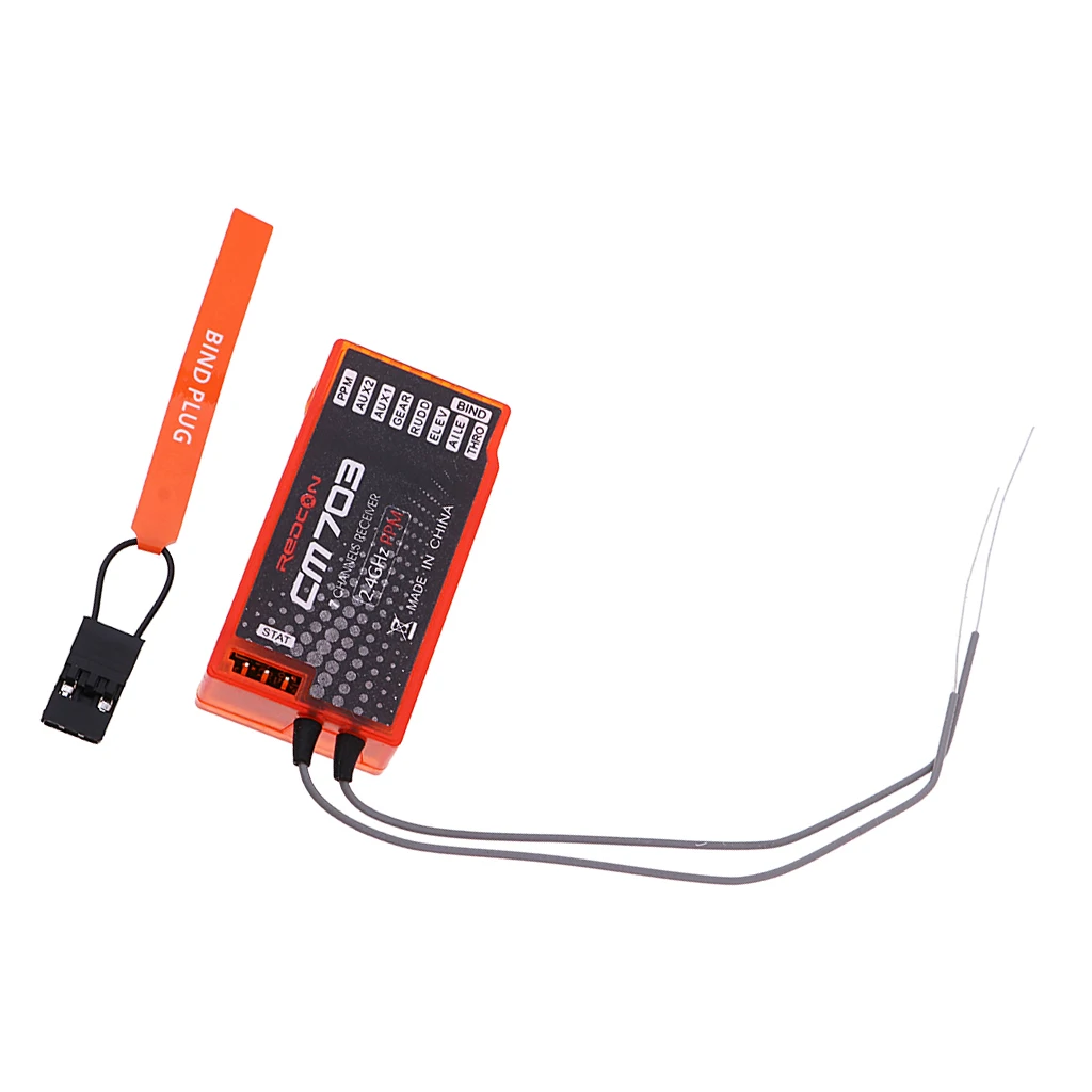 REDCON-RC-Receptor-Drone-CM703-7CH-2-4GHz-RX-DSM2-DSMX-PPM-PWM ...