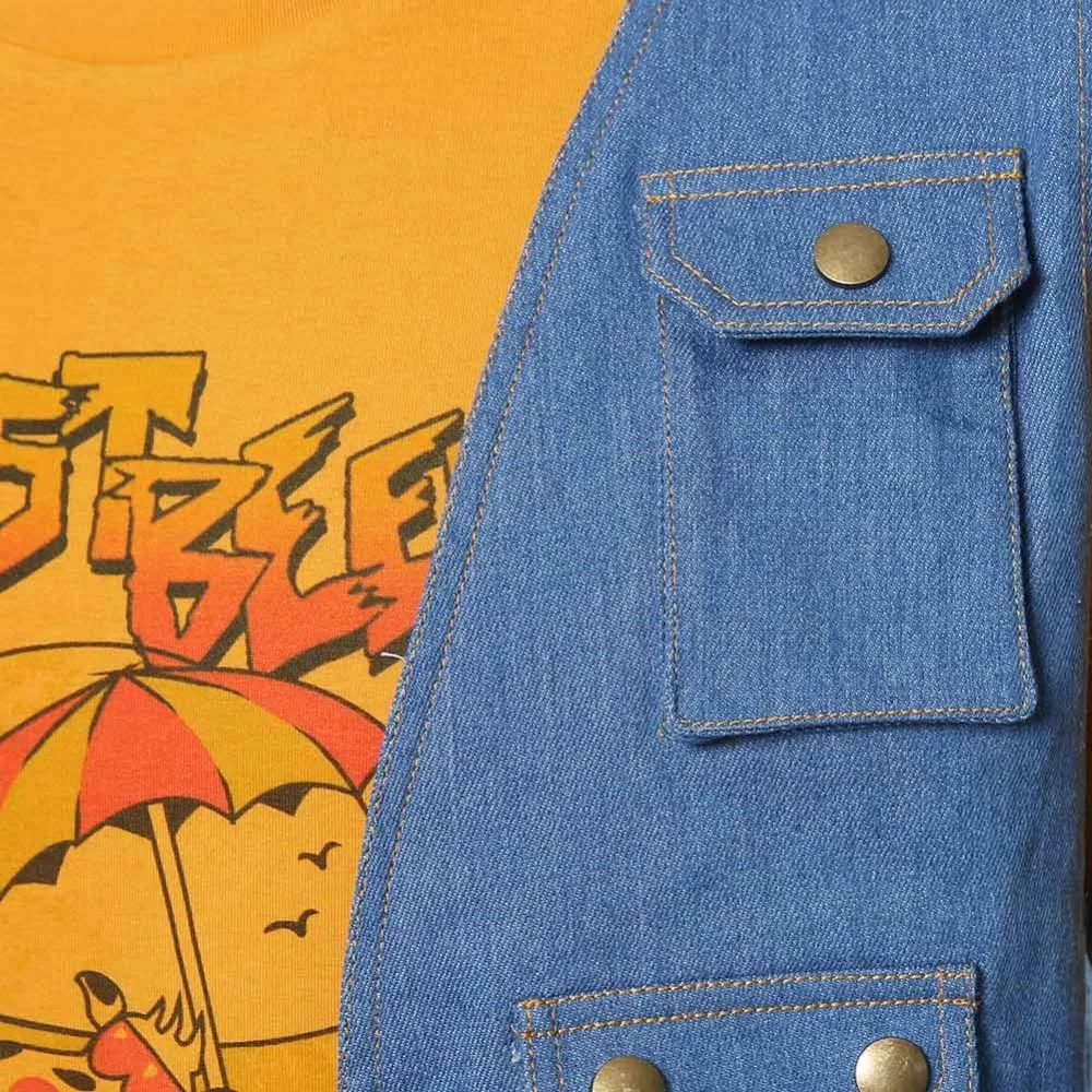 Stranger Things 3 Dustin Henderson Cosplay Costume - AllCosplay.com