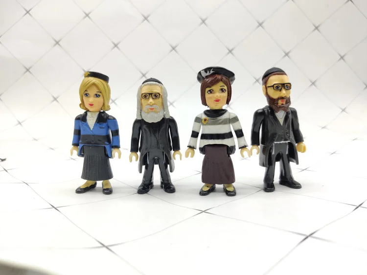 Pvc Figure Model Toy Priest Prison Guard 4pcs/set - Action Figures ...
