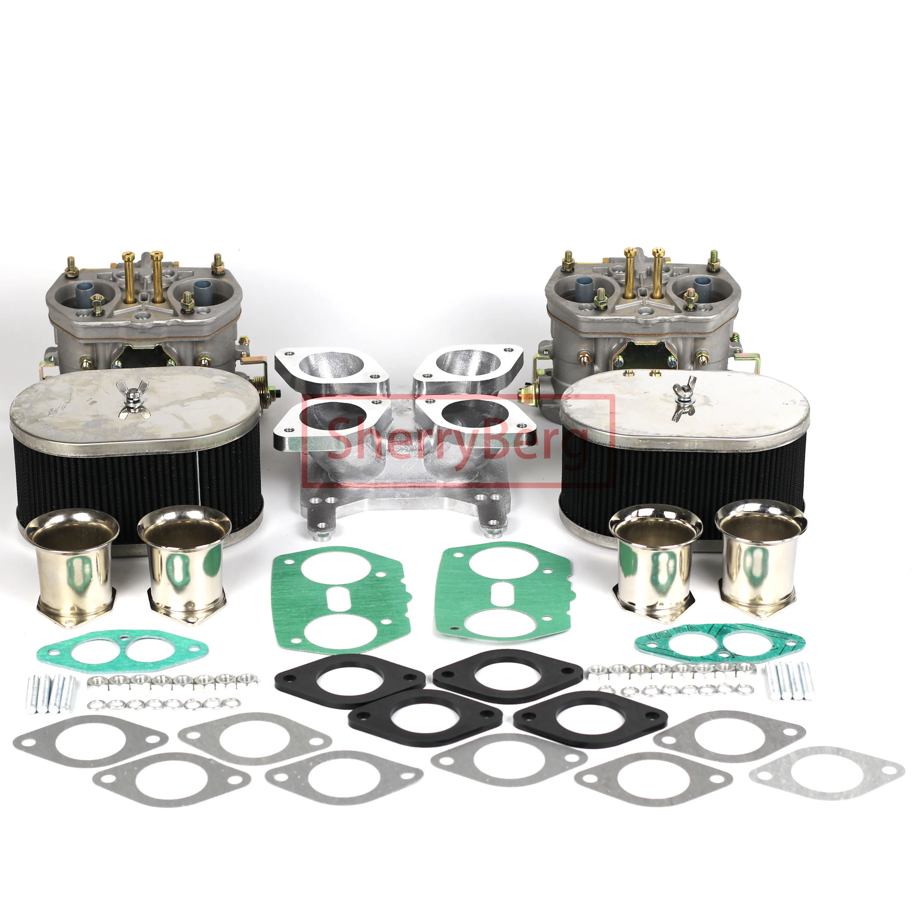SherryBerg-FAJS-EMPI-WEBER-Carburettor-Carb-Conversion-Kit-4-Barrel ...