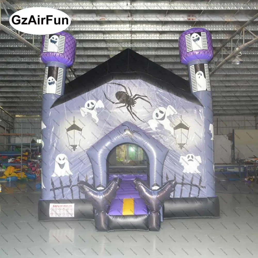 Hot sale Halloween inflatable bounce house inflatable haunted house ...