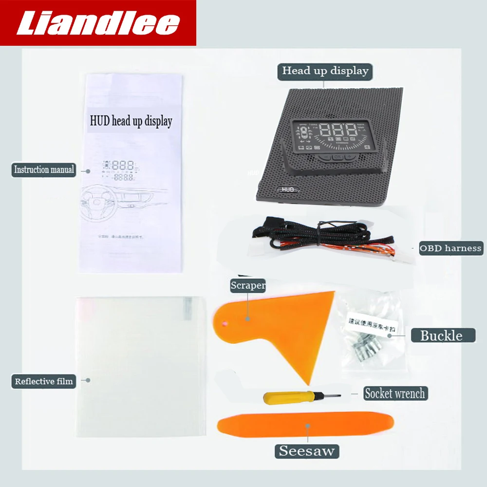 Liandlee Car HUD Head Up Display For Toyota RAV4 2020 Safe Driving ...
