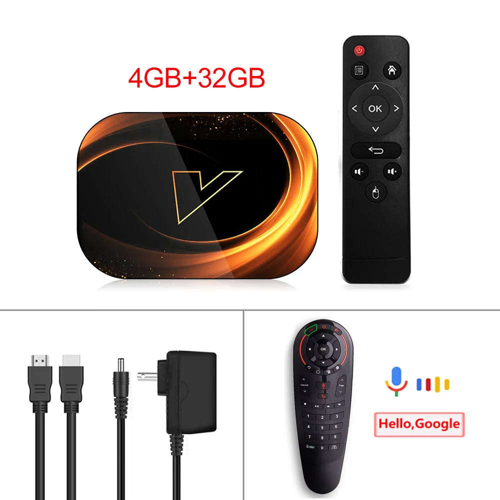 ТВ-приставка VONTAR X3 8K 4GB 128GB Android 9,0 Amlogic S905X3 tv Box ...