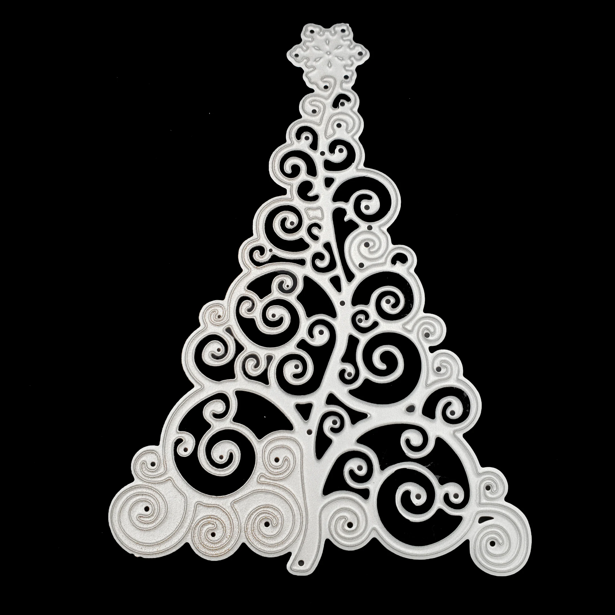 Metal Snowflake tree paper die cutting dies for Scrapbooking/DIY ...