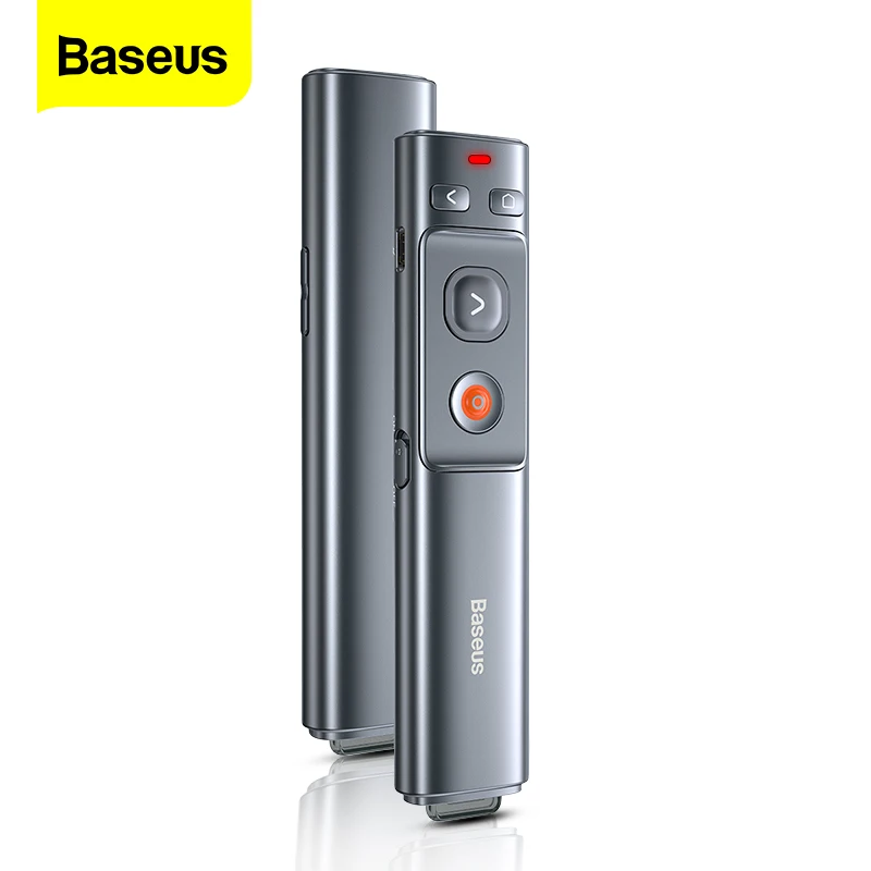 Baseus Wireless Presenter Laser Pointer USB C Charging Adapter ...