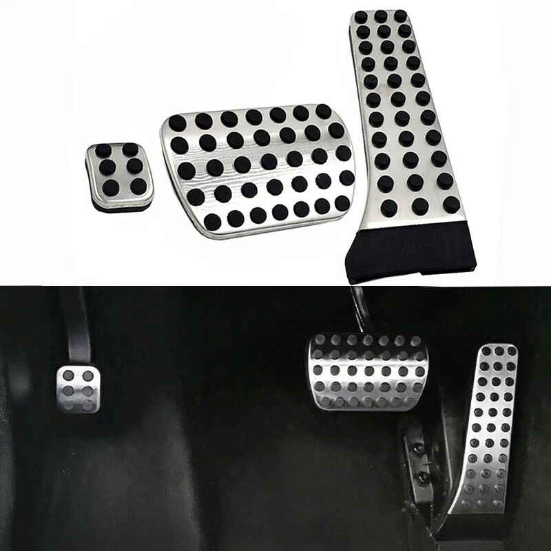 Non-Slip-Stainless-steel-Car-Gas-Brake-Accelerator-Pedal-For-Mercedes ...