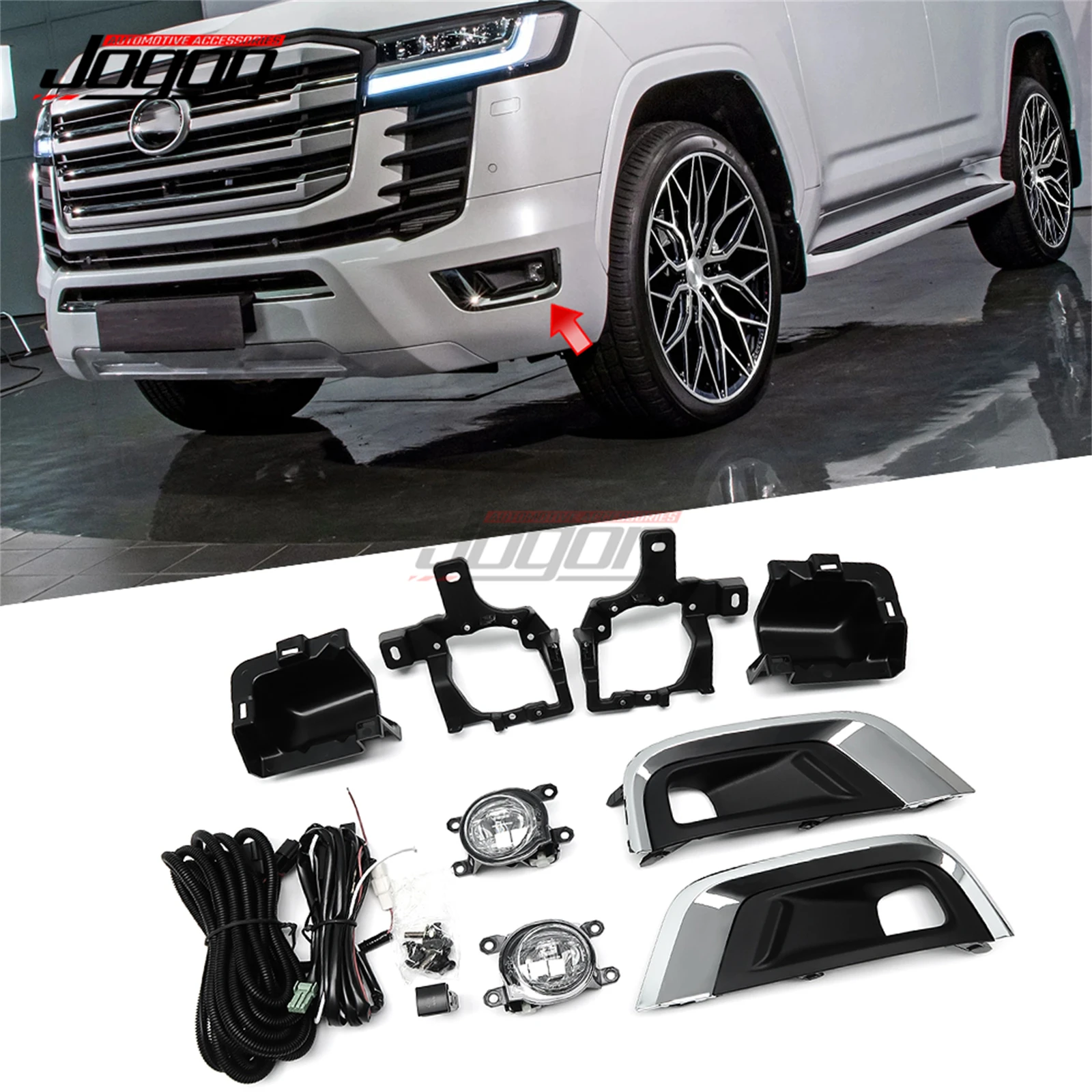 For-Toyota-Land-Cruiser-300-Series-LC300-2022-Front-Bumper-LED-Fog ...