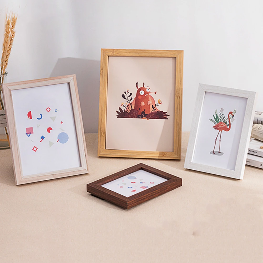 Modern And Simple A4 Photo Frame Set up 6 inch Photo Frame Wall Hanging ...