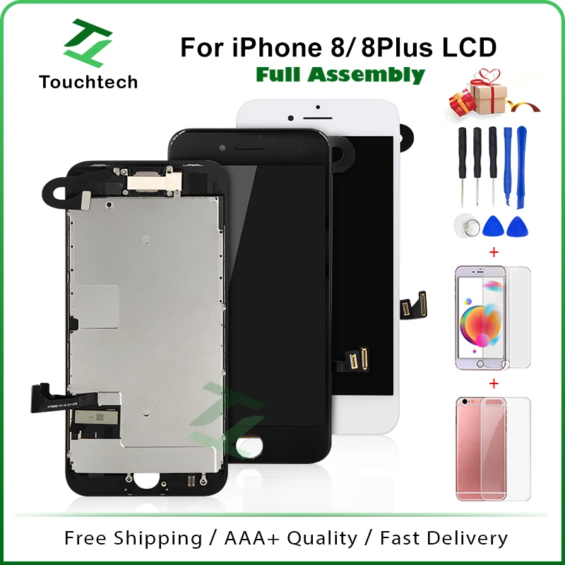 Grade Aaa++ Retina Lcd Display For Iphone 8 8 Plus Screen 3d Touch ...