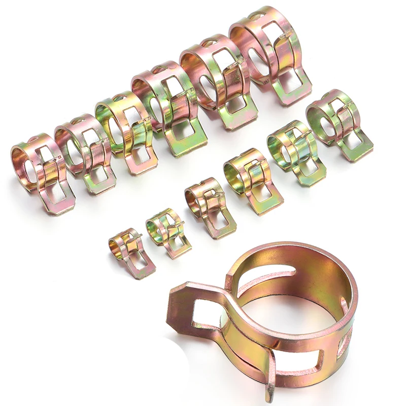 5-16mm Car & Truck Spring Clips Fuel Oil Water Hose Clip Pipe Tube ...