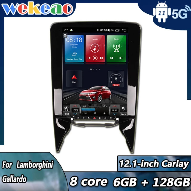 Car Radio Android 11 For Lamborghini Gallardo Car Stereo With Bluetooth ...