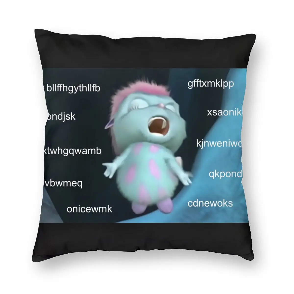 Bibble Singing Opera Meme Pillowcase Printing Polyester Cushion Cover ...