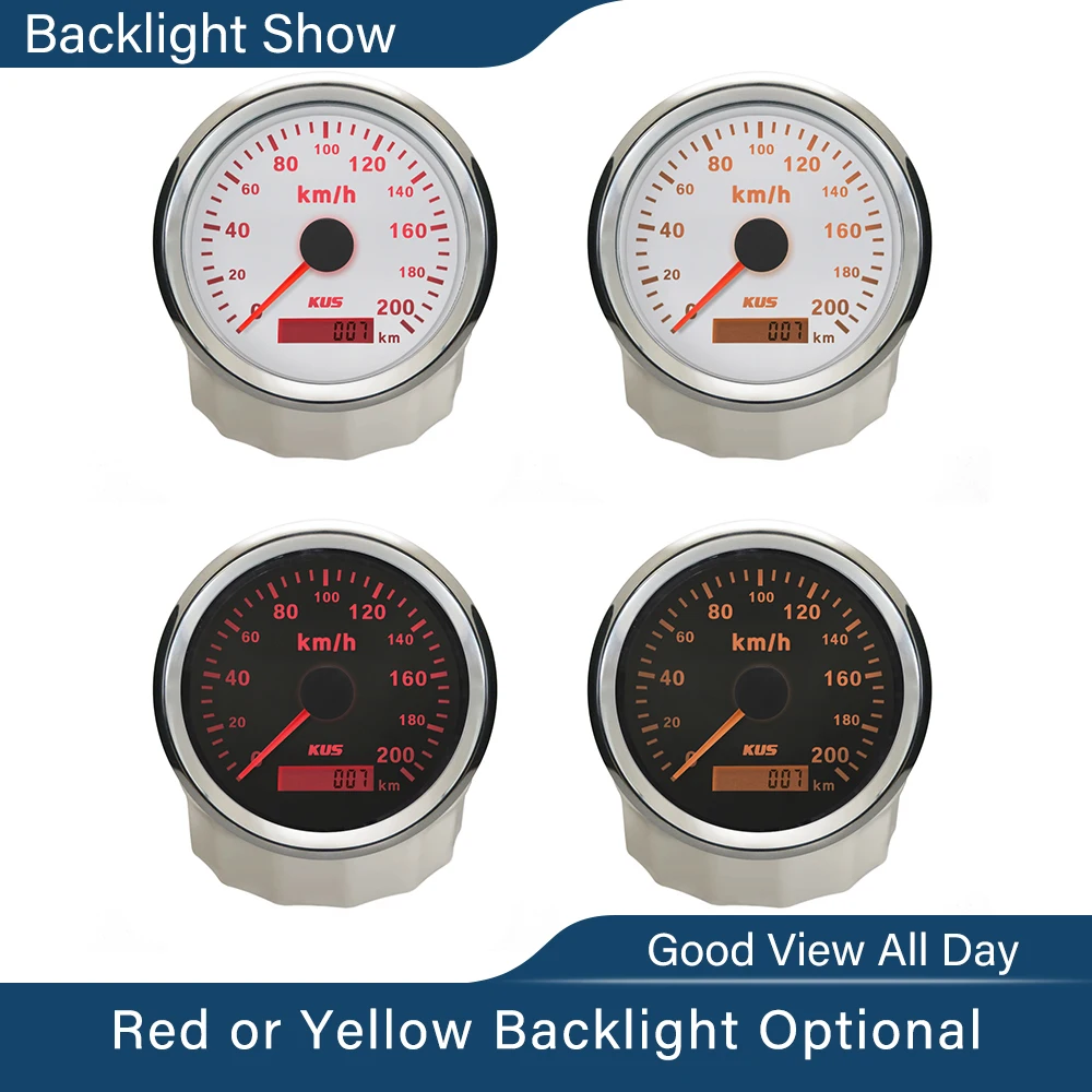 KUS-Newest-Car-Motorcycle-ATV-UTV-85mm-GPS-Speedometer-Gauge-0-120-km-h ...