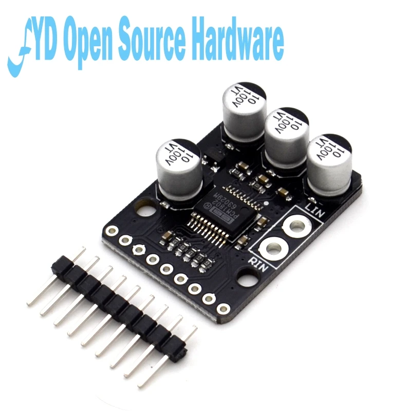 MCU 1802 PCM1802 105dB SNR Audio Stereo A/D Converter ADC Decoder 24bit ...