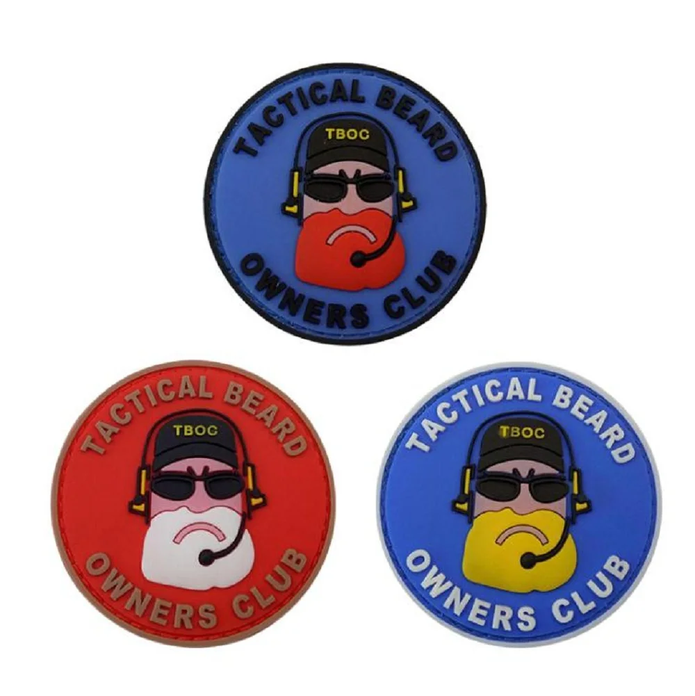 Disposable-Rubber-Patches-for-Backpack-Tactical-Beard-Patch-Beard ...