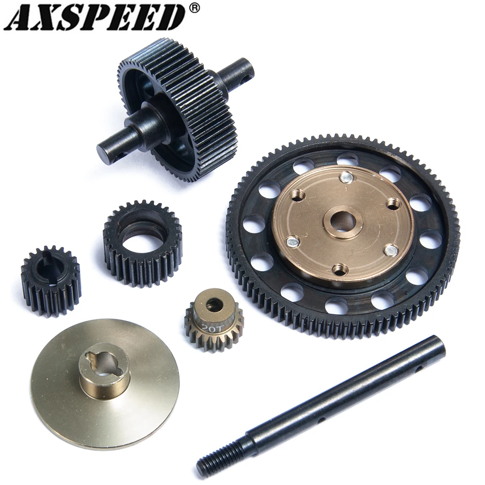 AXSPEED Juego de engranajes de transmisión de acero con engranajes de ...
