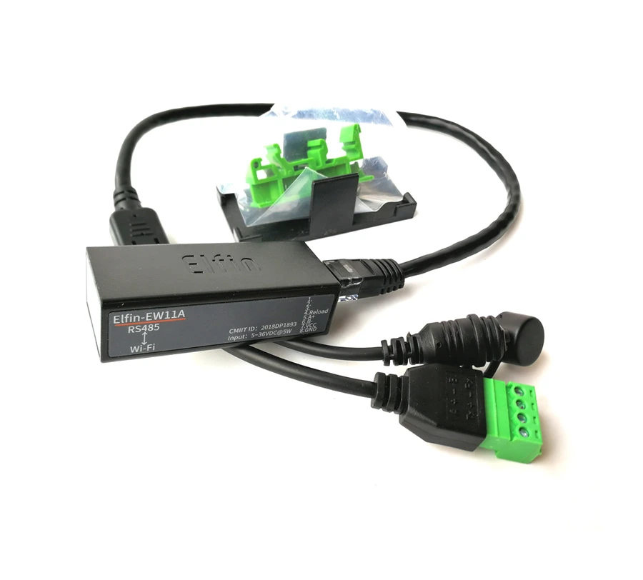 Serial Port Rs485 To Wifi Device Server Module Elfin-ew11a Modbus Protocol Data Transfer Via ...