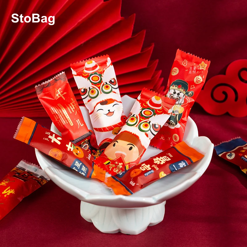 Chinese Spring Festival Candy | Nougat Packaging New Year | Chinese New ...