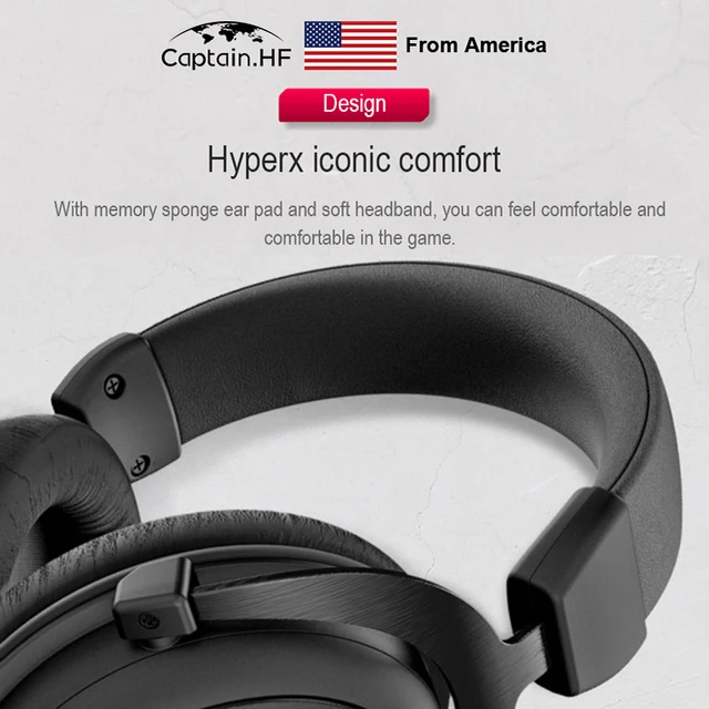 US Captain PRO Hyper X Cloud Core Gaming Headset, for PC, Laptops ...