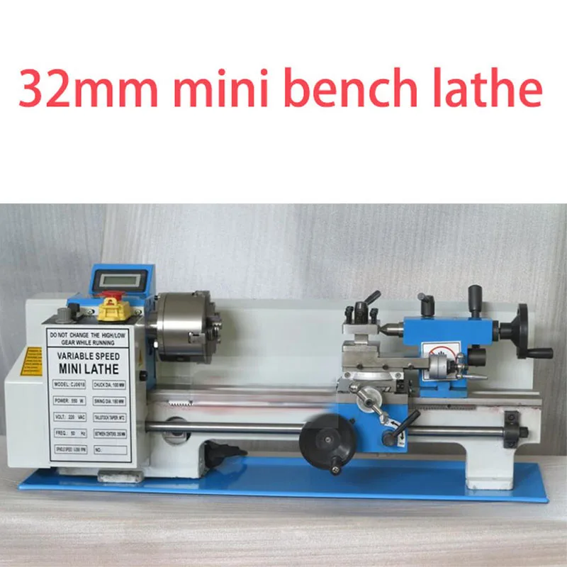 Table Metal Lathe Household Diy High Precision Metal Processing Lathe ...