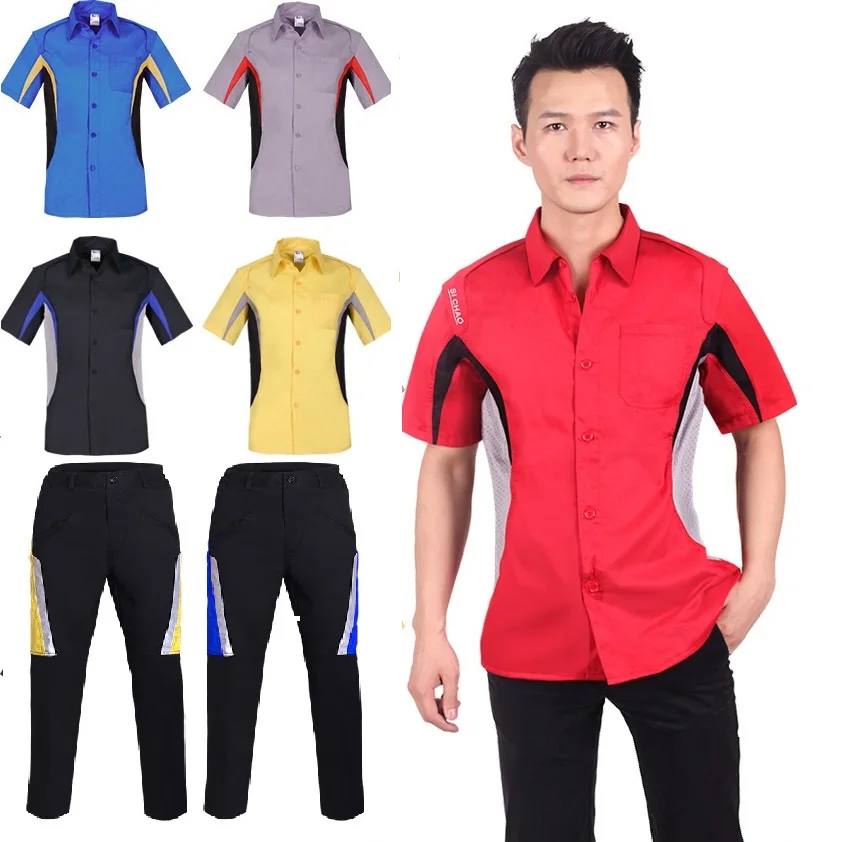 2020-Summer-breathable-work-clothing-for-men-women-workshop-company ...