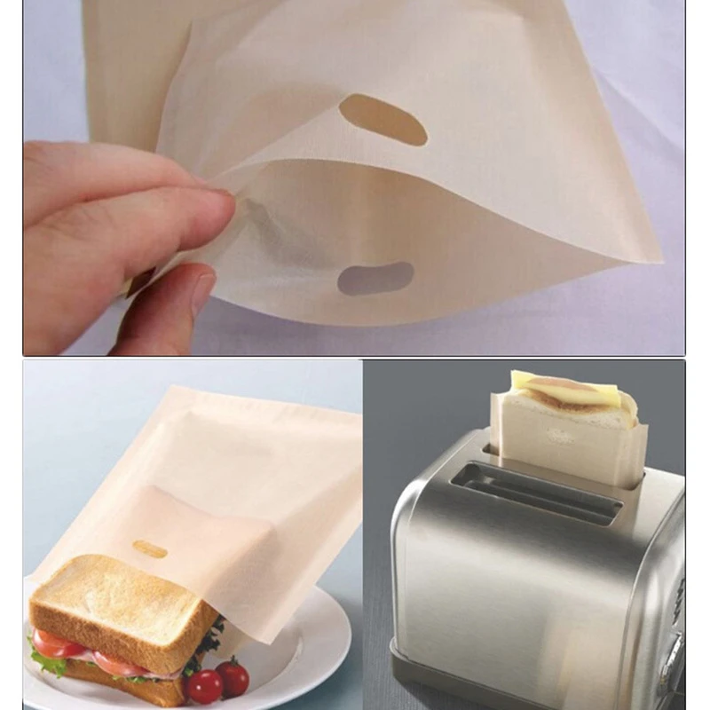 Reusable Baked Toast Bread Bags - $2