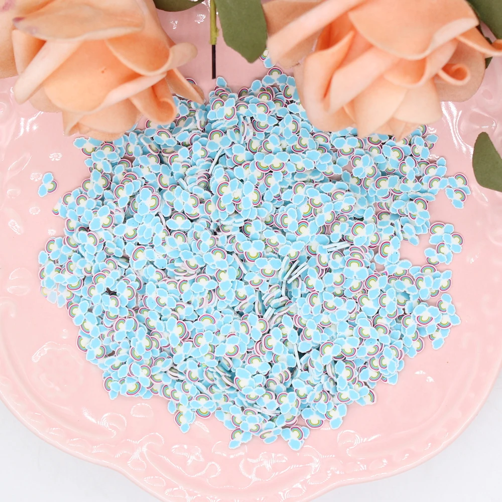 Kscraft Cute Rainbow Sequins For Diy Shaker Card Making Scrapbooking ...