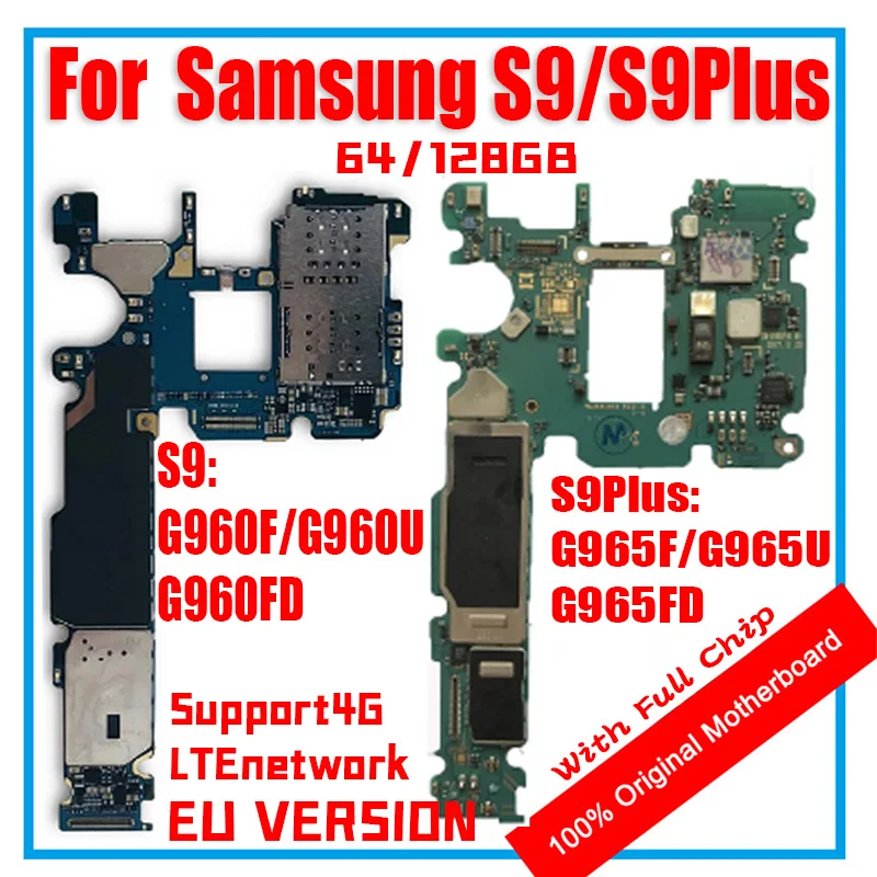 Original Motherboard For Samsung Galaxy S9 Plus G965F G965FD G965U ...