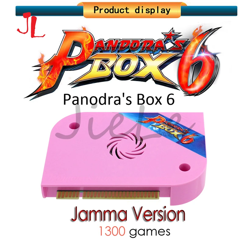 Original Pandora's Box 6 Pandora Box 6 1300 In 1 Arcade Game Cartridge ...