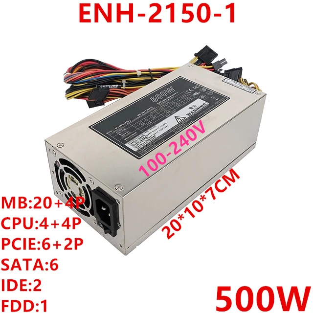 Original PSU For Enhance 2U 500W Switching Power Supply ENH-2150-1 ...