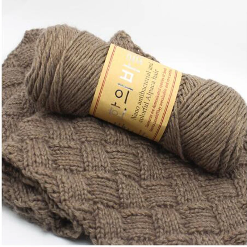 Mink Cashmere Hand Knit - 5pcs 500g Wool Thick Yarns Hand Knitting ...