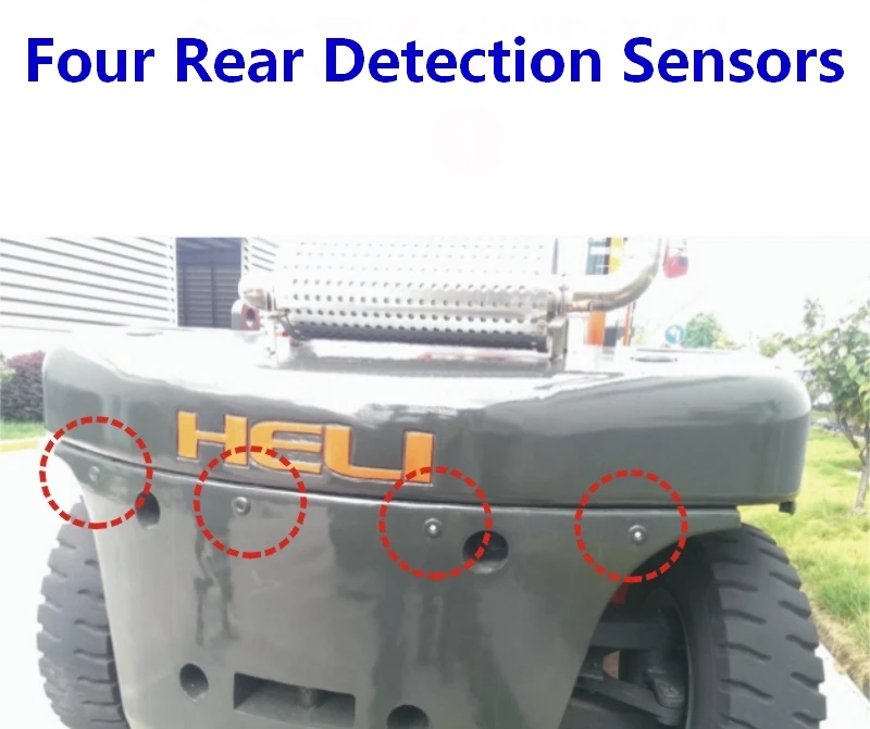 Forklift truck Diesel Forklift Electric Forklift parts rear sensor safe ...